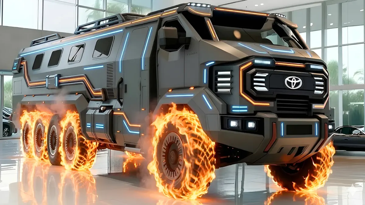 2026 Toyota ThunderForce First Look: Futuristic Pickup with i-FORCE MAX ...