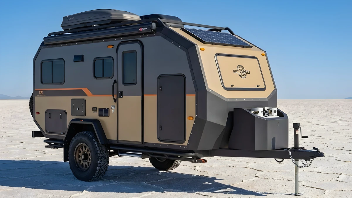 All-New 2026 Scamp 13 Deluxe Camper – Classic Fiberglass Design Meets ...